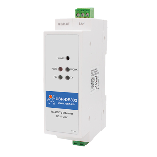 Aim Dynamics.USR-DR3 Din Rail Bidirectional Serial to Ethernet ...