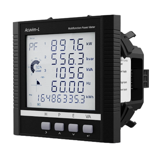 Aim Dynamics | Acuvim-CL 5A/1A Input Multifunction Power & Energy Meter ...
